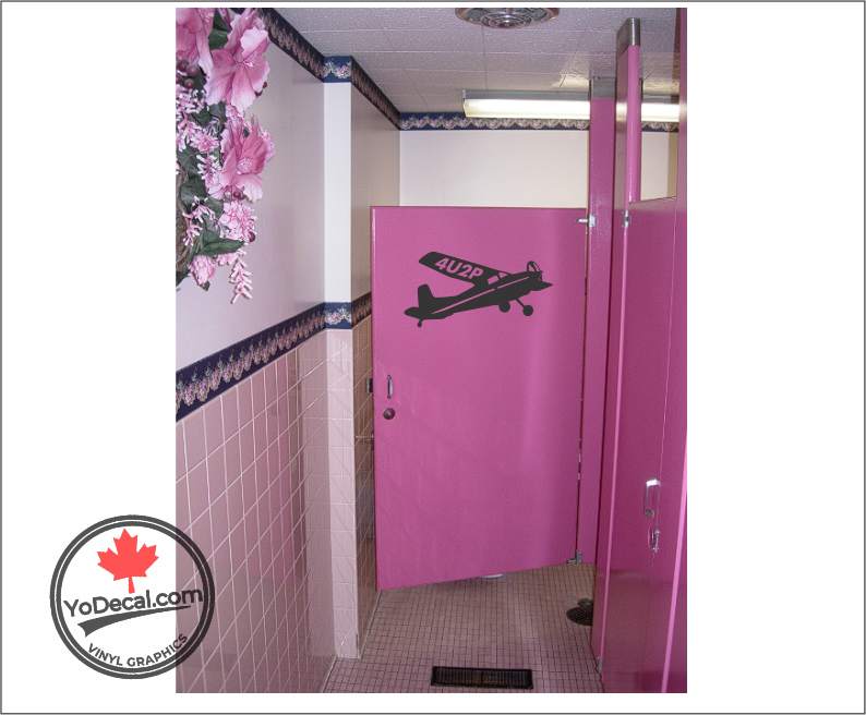 '4U2P Airplane Washroom' Premium Vinyl Decal / Sticker – YoDecal.com