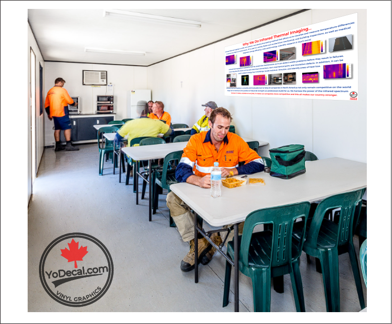 "Why We Do Infrared Thermal Imaging" Inspirational Banner – YoDecal.com