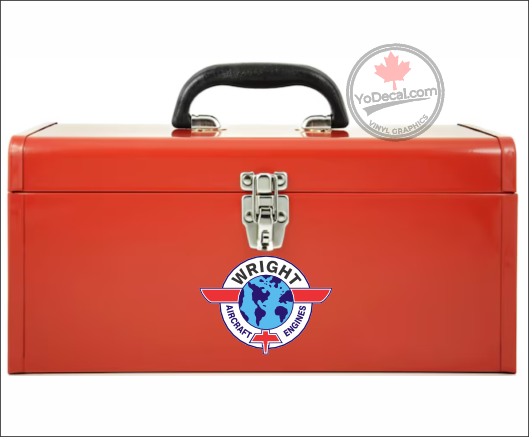 Wright Aircraft Engines Tribute Logo Vinyl Decal Sticker – YoDecal.com