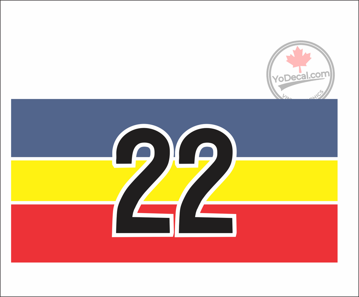 '22 Service Battalion Flag' Premium Vinyl Decal / Sticker – YoDecal.com