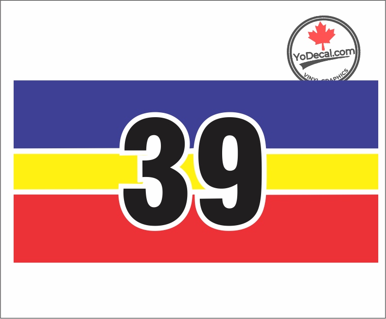 '39 Service Battalion Flag' Premium Vinyl Decal / Sticker – YoDecal.com