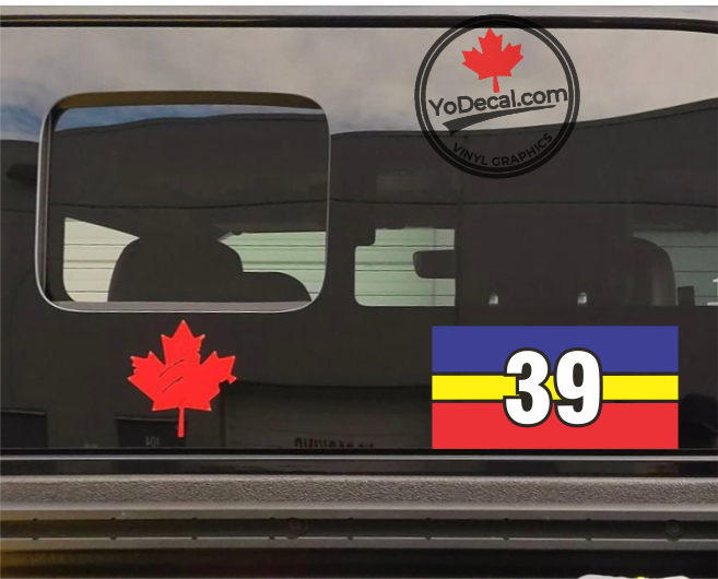 '39 Service Battalion Flag' Premium Vinyl Decal / Sticker – YoDecal.com