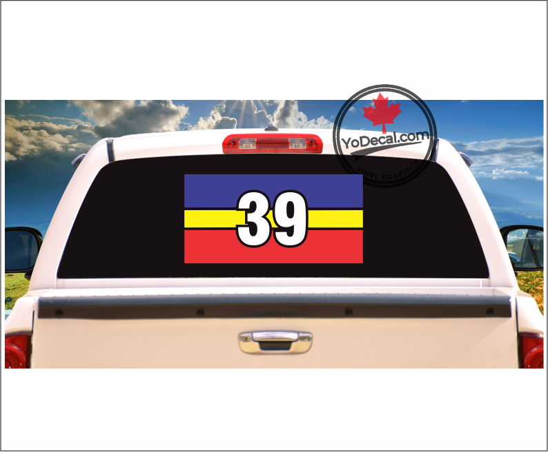 '39 Service Battalion Flag' Premium Vinyl Decal / Sticker – YoDecal.com