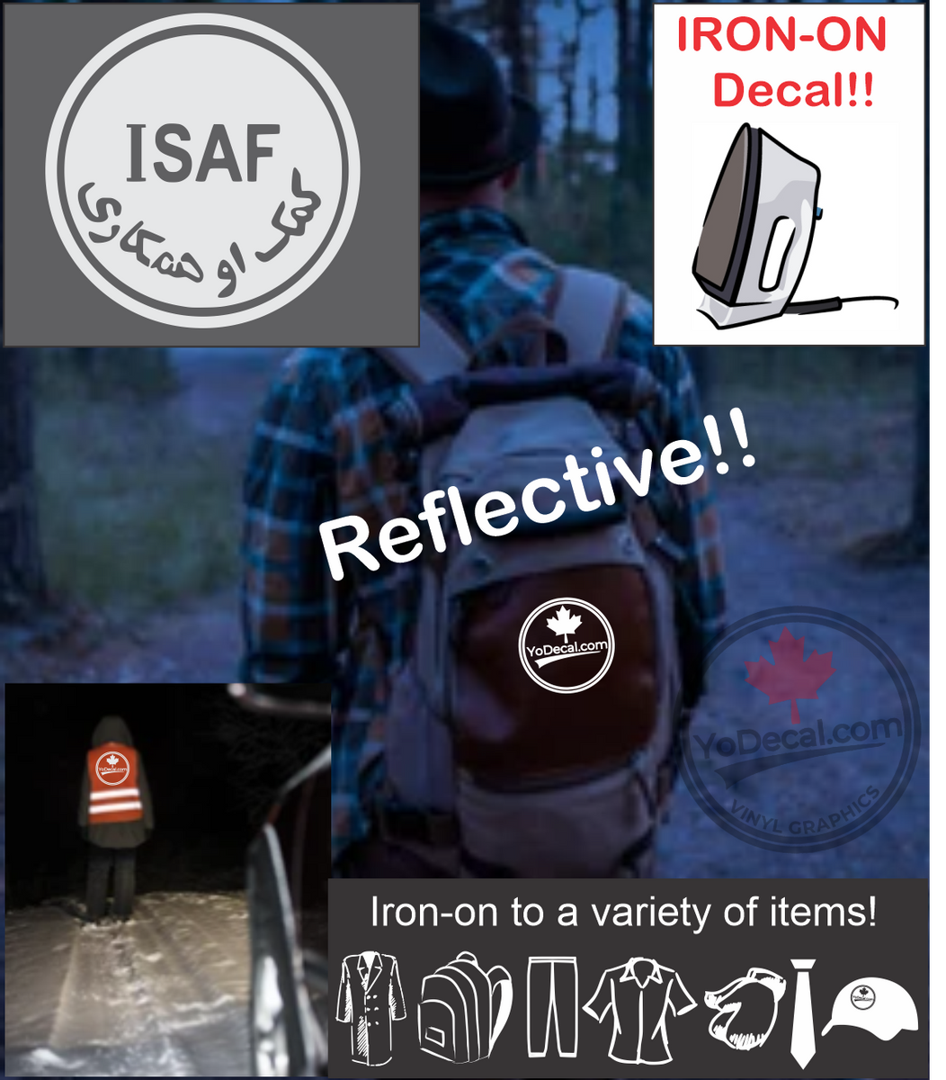 'Afghanistan ISAF' Premium Vinyl Decal / Sticker – YoDecal.com