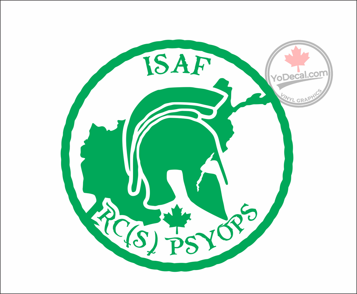 'Afghanistan ISAF RC(S) PSYOPS' Premium Vinyl Decal / Sticker – YoDecal.com
