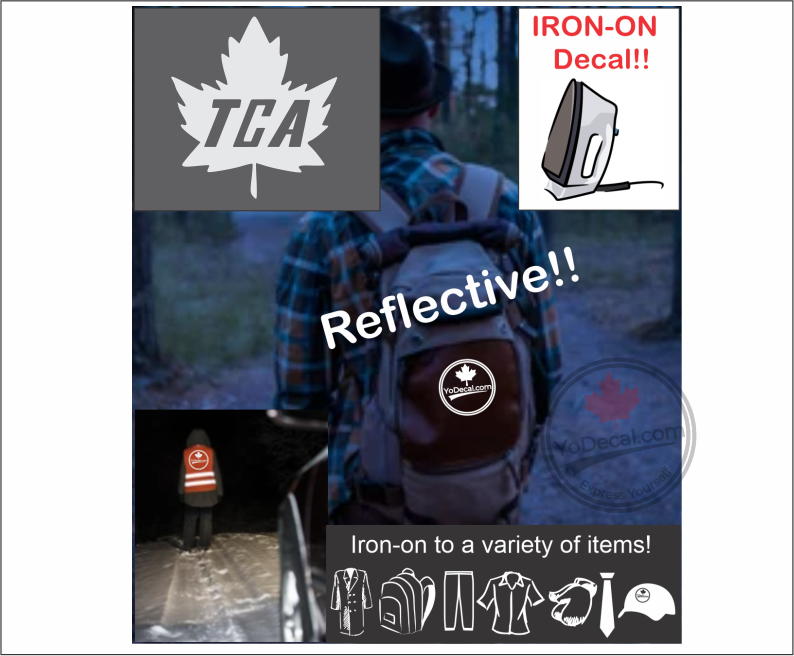 'Trans Canada Airlines (TCA) Tribute' Premium Vinyl Decal / Sticker ...