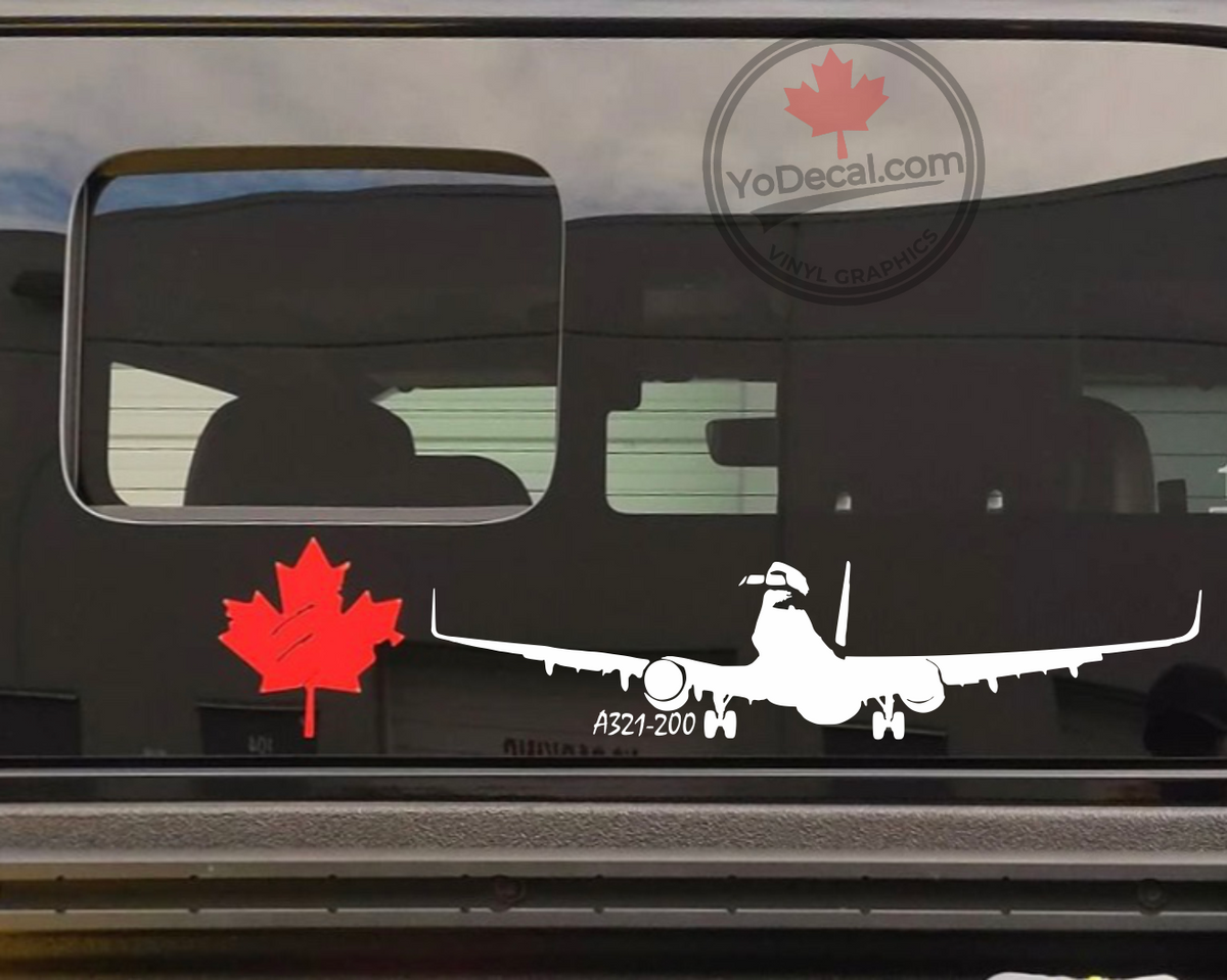 'Airbus A321-200' Premium Vinyl Decal / Sticker – YoDecal.com