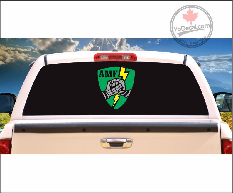 'Allied Command Europe (ACE) Mobile Force (AMF)' Premium Vinyl Decal ...