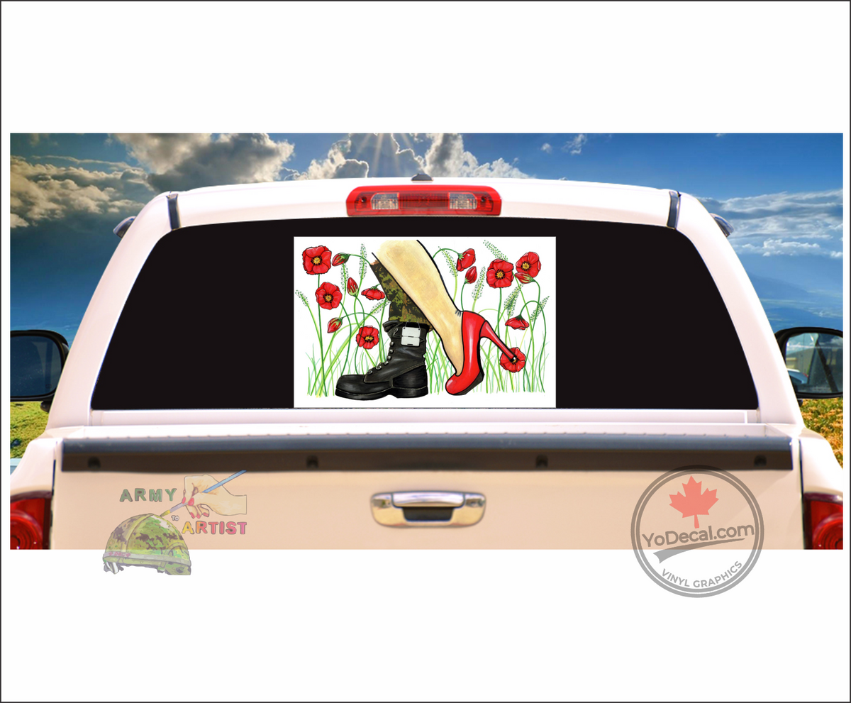 'Woman Warrior' Vinyl Decal – YoDecal.com