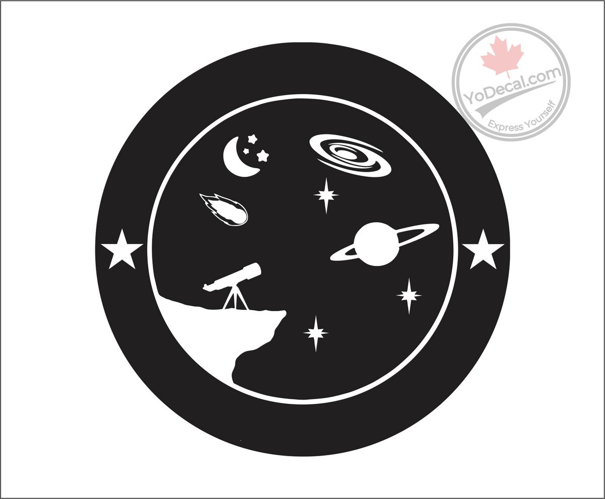 'Astronomer' Vinyl Decal – YoDecal.com