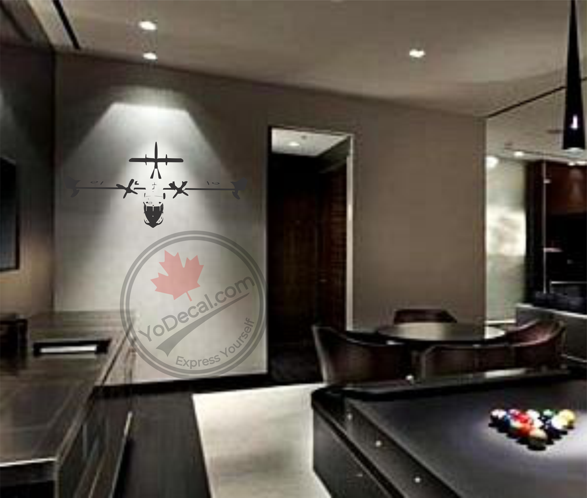 Canadair CL-415 'Superscooper' - Premium Vinyl Decal – YoDecal.com