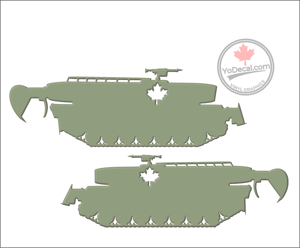 'Badger AEV (PAIR)' Premium Vinyl Decal / Sticker – YoDecal.com