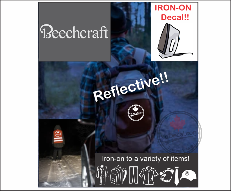 'Beechcraft Tribute' Premium Vinyl Decal / Sticker – YoDecal.com