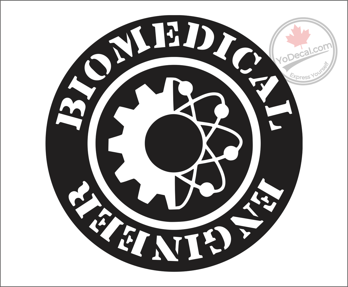 'Biomedical Engineer' Vinyl Decal – YoDecal.com