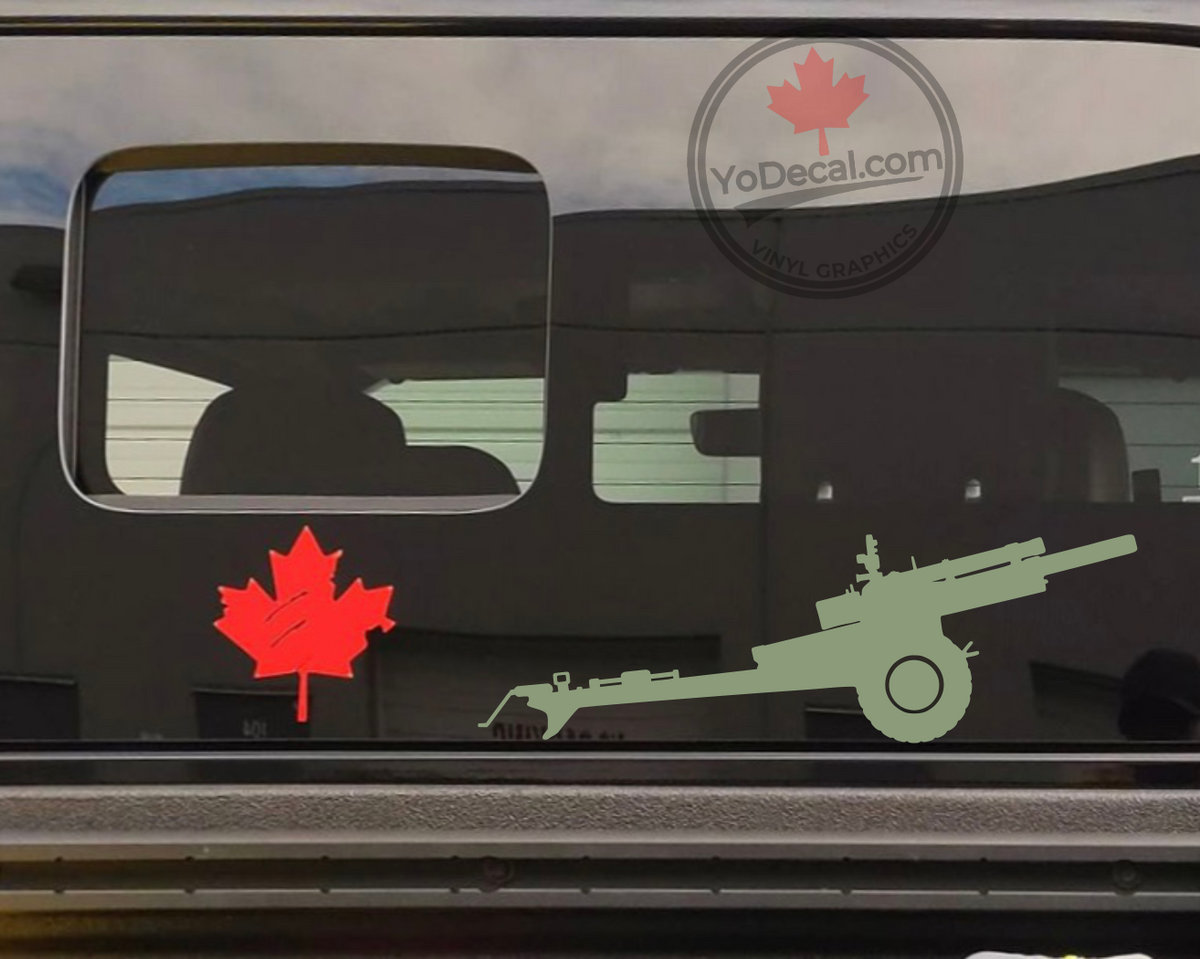 'C1 105mm Howitzer' Premium Vinyl Decal / Sticker – YoDecal.com