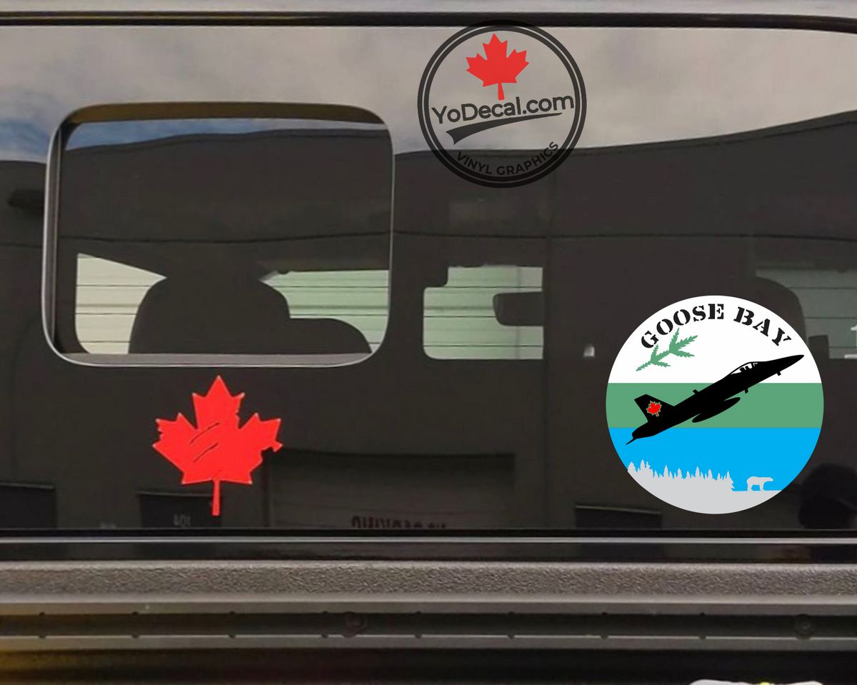 'CFB Goose Bay' Vinyl Decal – YoDecal.com