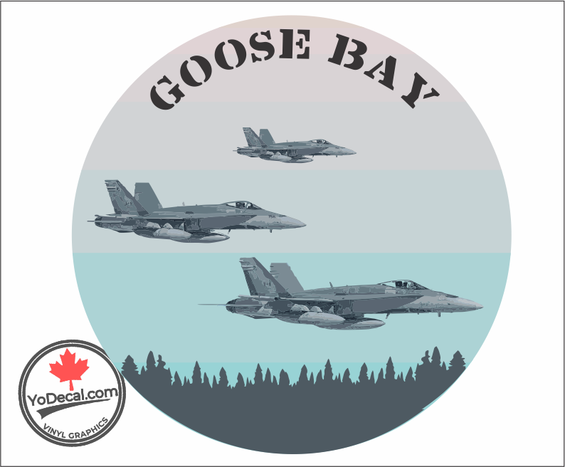 'Goose Bay' Vinyl Decal – YoDecal.com