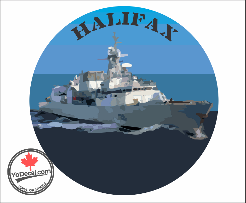 'Halifax' Vinyl Decal – YoDecal.com