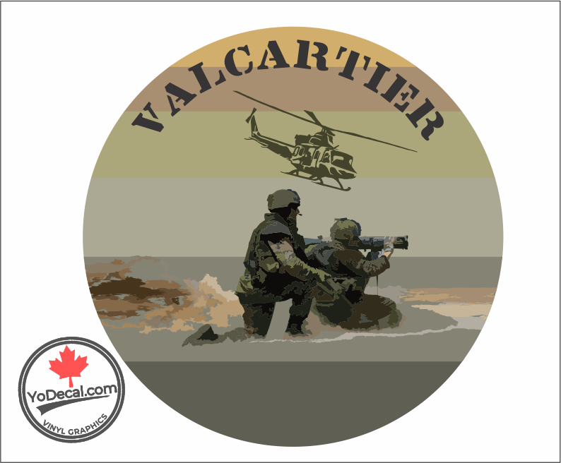 'Valcartier' Vinyl Decal – YoDecal.com