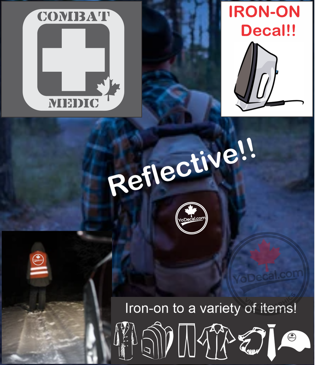 'Combat Medic' Premium Vinyl Decal – YoDecal.com