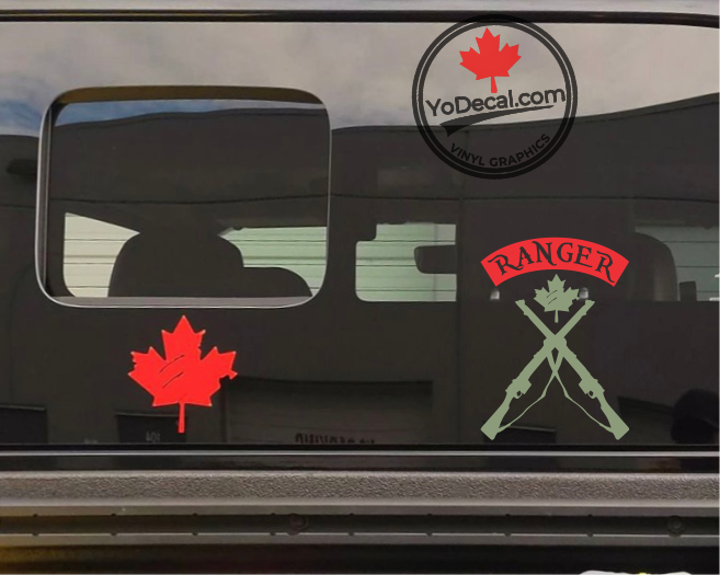 'Canadian Ranger Cross Rifles' Premium Vinyl Decal / Sticker – YoDecal.com
