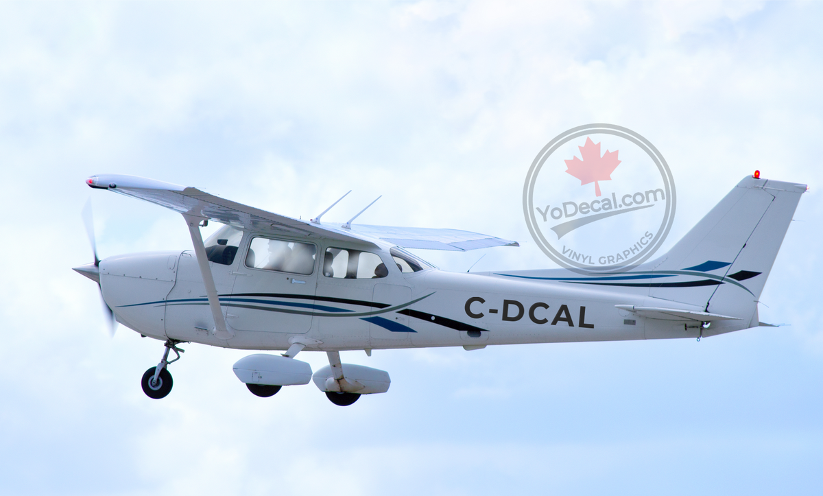 'Custom Canadian Registration Marks Standard #1' Vinyl Decal – YoDecal.com