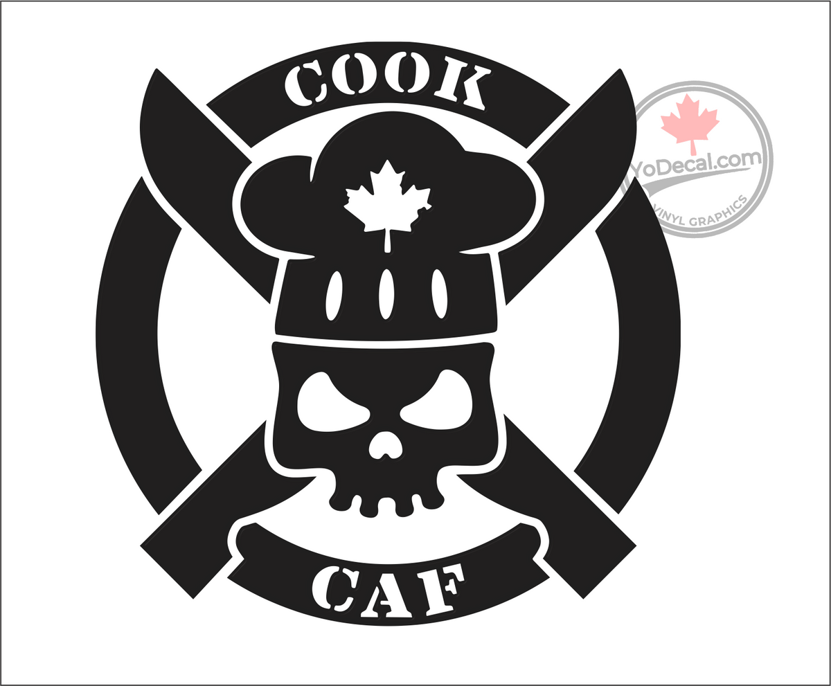 'Cook - Canadian Armed Forces' Premium Vinyl Decal / Sticker – YoDecal.com