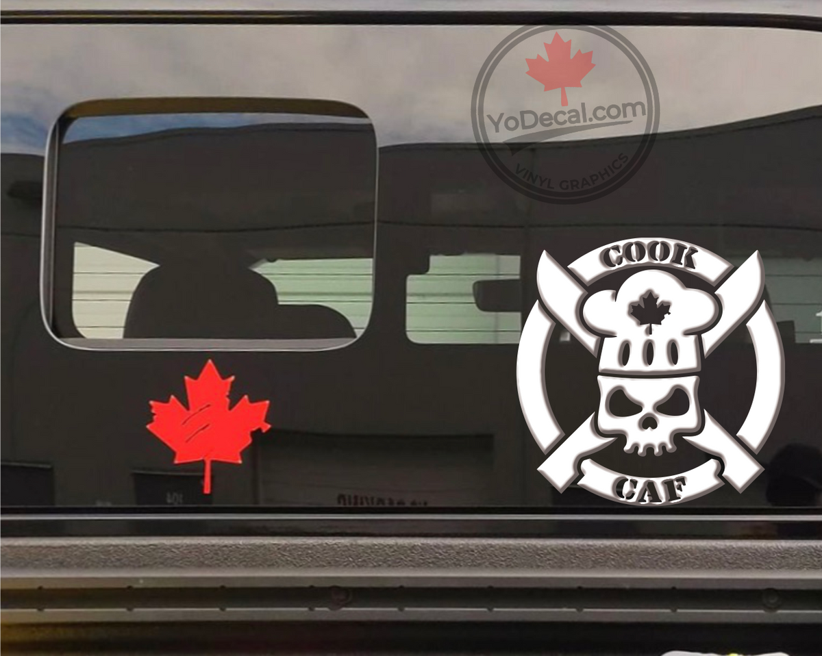 'Cook - Canadian Armed Forces' Premium Vinyl Decal / Sticker – YoDecal.com