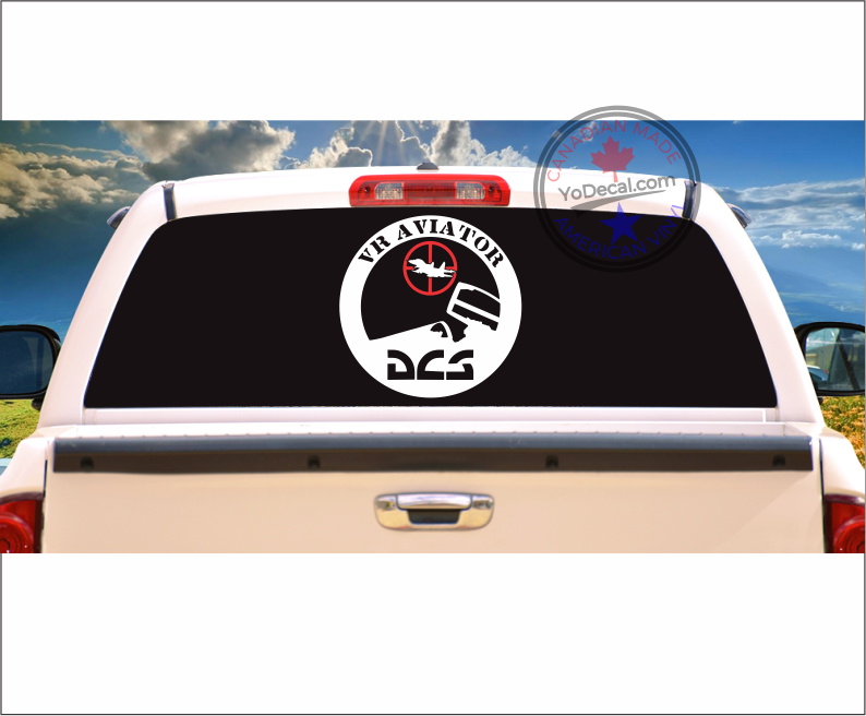 'DCS VR Aviator' Premium Vinyl Decal – YoDecal.com