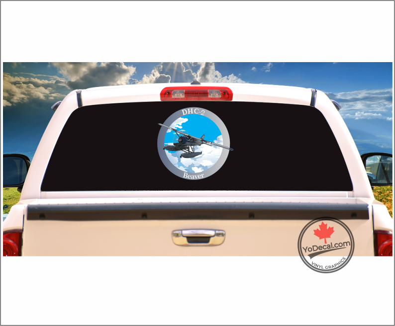 'DHC-2 Beaver Full Colour' Premium Vinyl Decal / Sticker – YoDecal.com