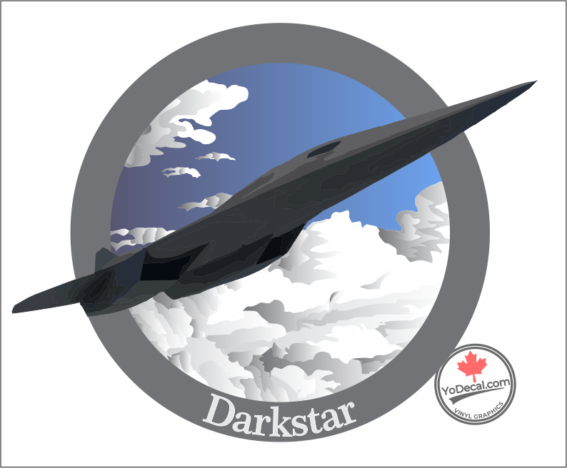 'Darkstar' Premium Vinyl Decal / Sticker – YoDecal.com