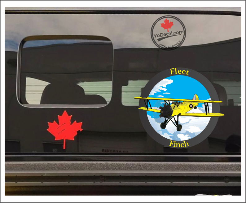 'Fleet 16B Finch MK.II' Premium Vinyl Decal / Sticker – YoDecal.com