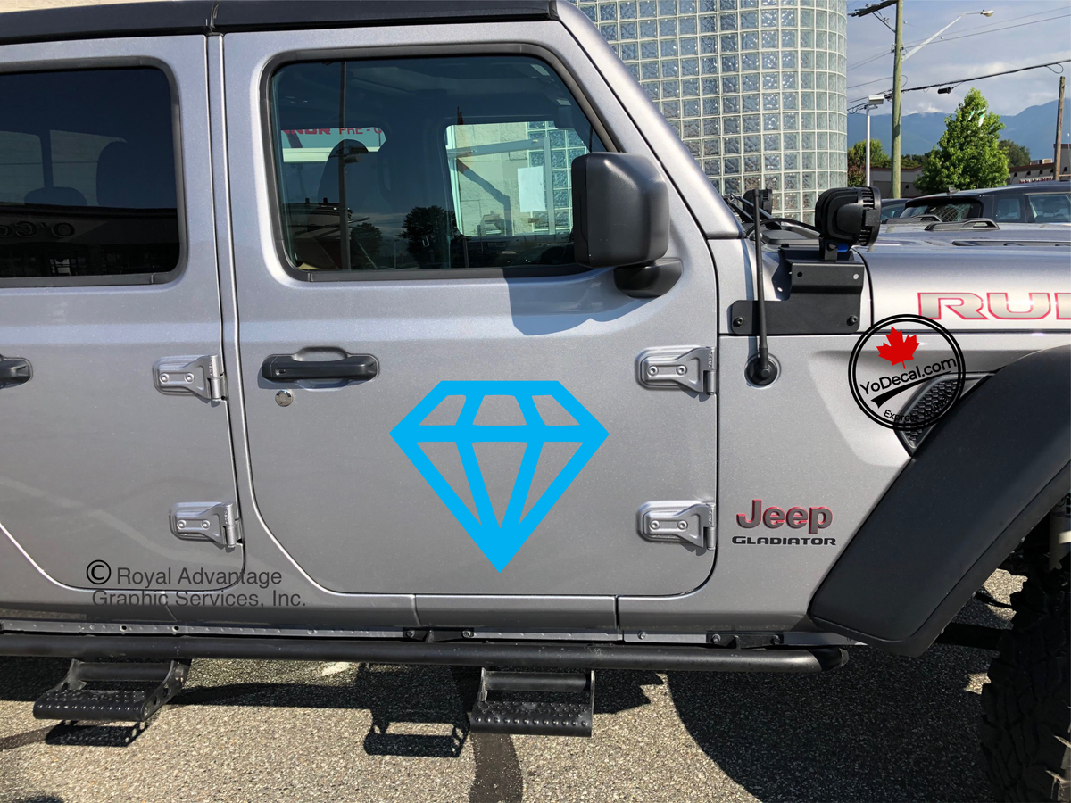'Diamond' Premium Vinyl Decal – YoDecal.com
