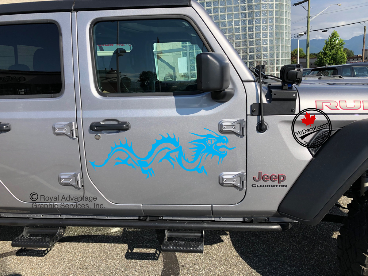 'Dragon Crawler (Pair)' Premium Vinyl Decal – YoDecal.com