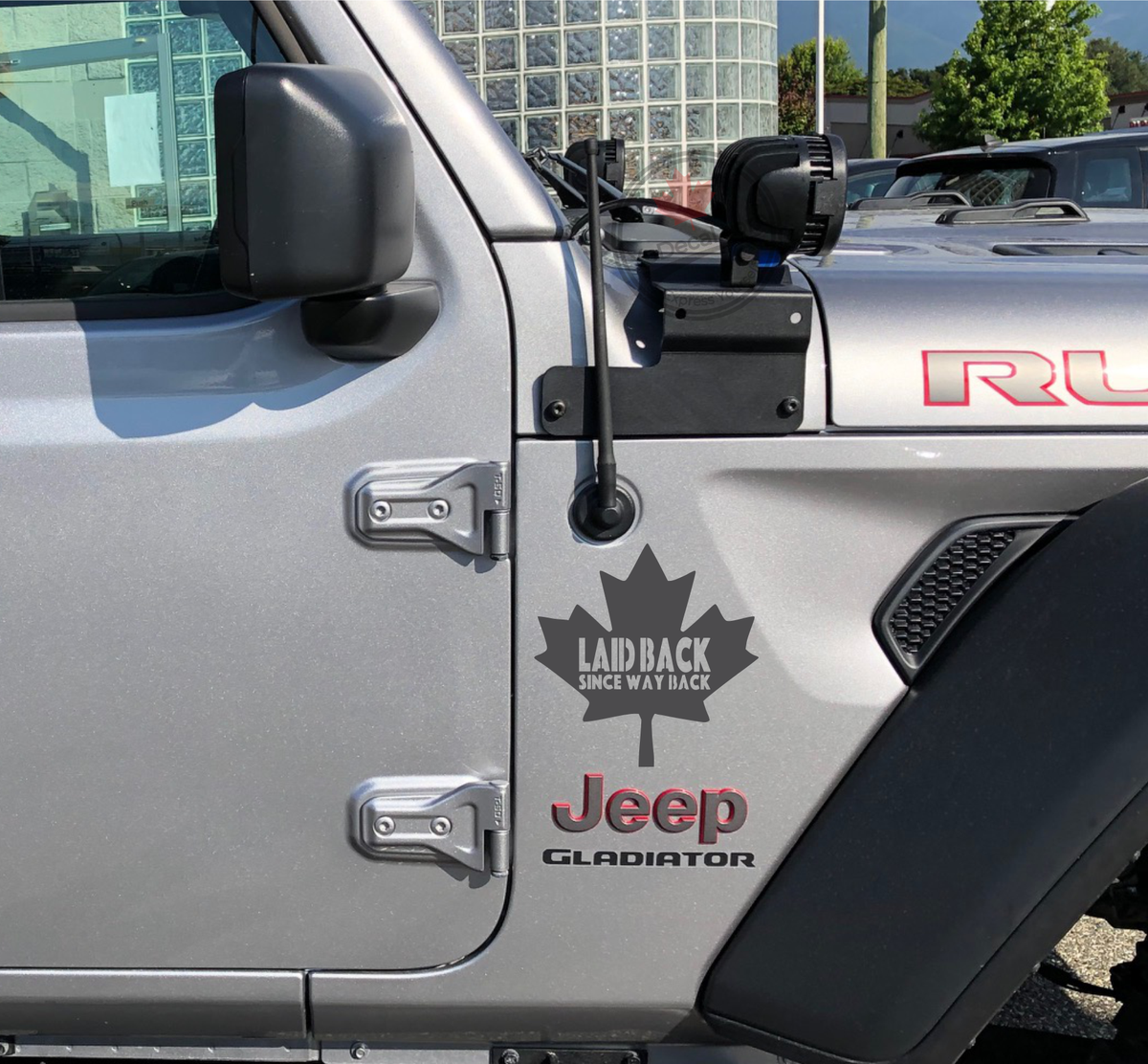 'Laid Back Since Way Back' Premium Vinyl Decal – YoDecal.com