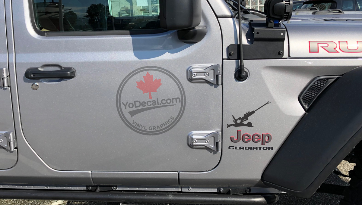 'M777 150mm Howitzer Side Profile' Premium Vinyl Decal / Sticker ...