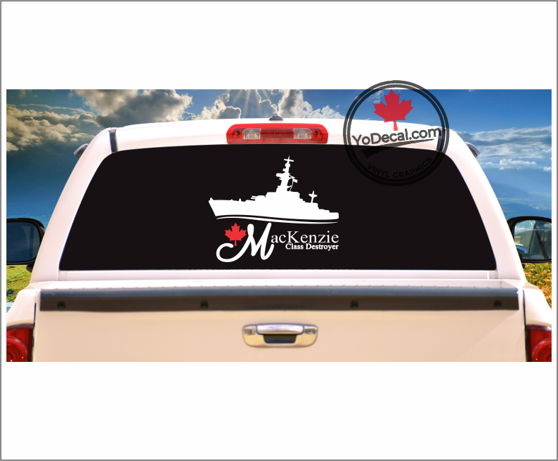 'MacKenzie-Class Destroyer' Premium Vinyl Decal / Sticker – YoDecal.com