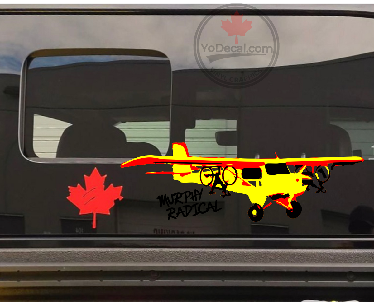 'Murphy Radical' Vinyl Decal – YoDecal.com