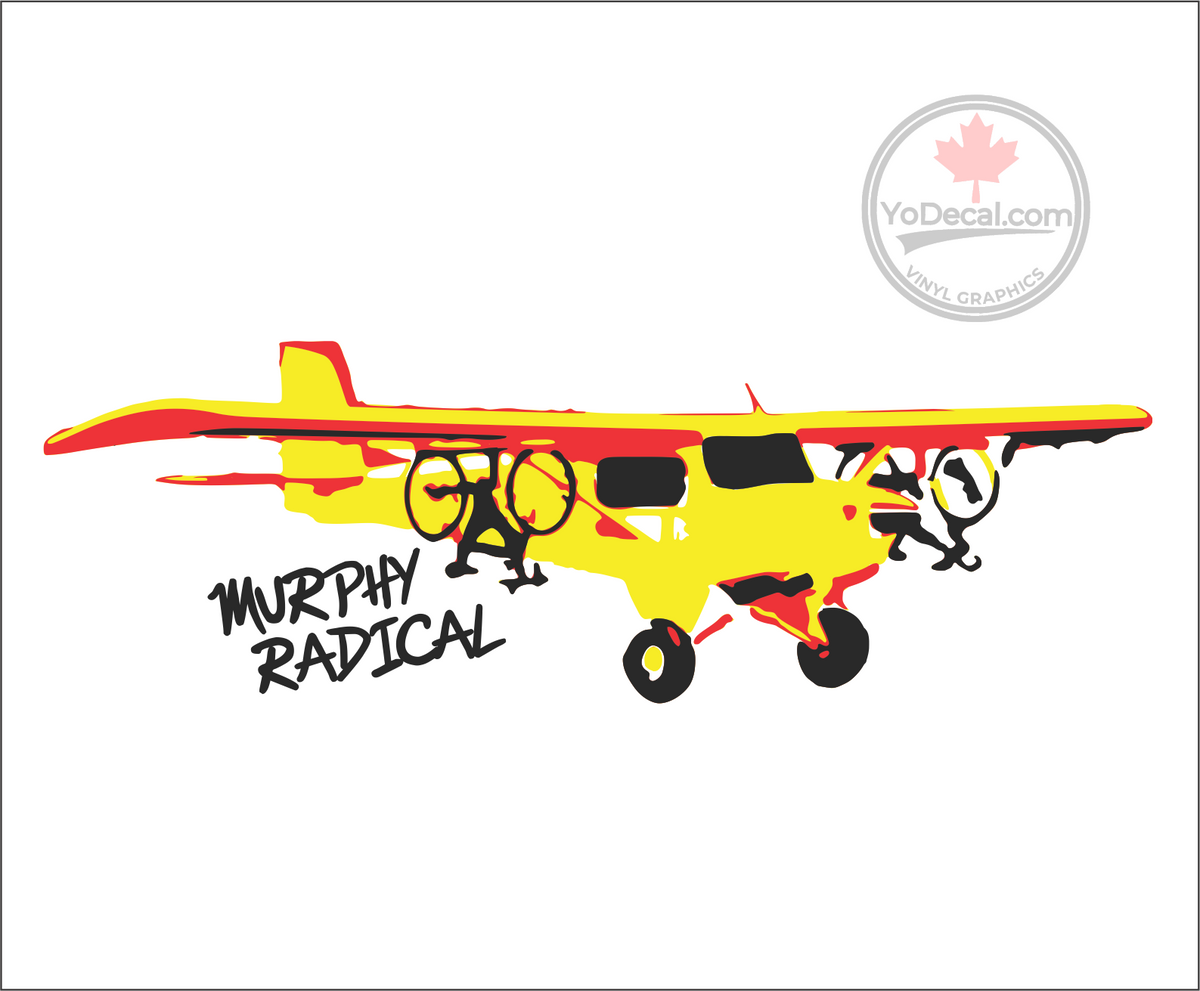 'Murphy Radical' Vinyl Decal – YoDecal.com