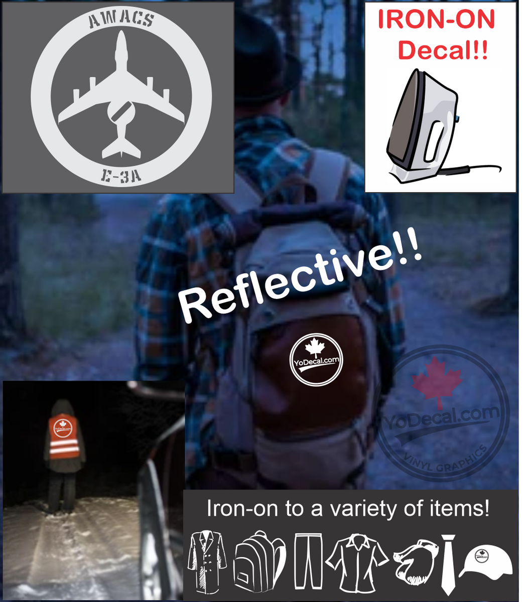 'AWACS E-3A' Premium Vinyl Decal / Sticker – YoDecal.com