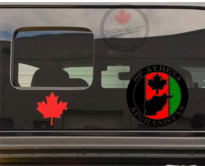 'Op Athena Afghanistan' Premium Vinyl Decal / Sticker – YoDecal.com