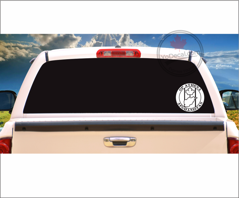 'Op Athena Afghanistan' Premium Vinyl Decal / Sticker – YoDecal.com