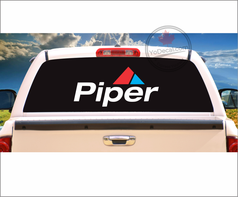 'Piper Tribute' Premium Vinyl Decal / Sticker – YoDecal.com