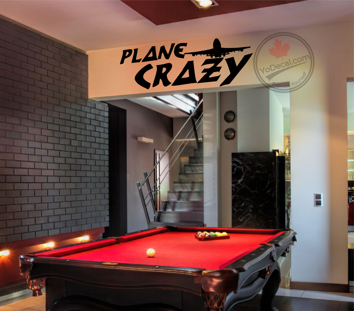 'Plane Crazy' Vinyl Decal – YoDecal.com