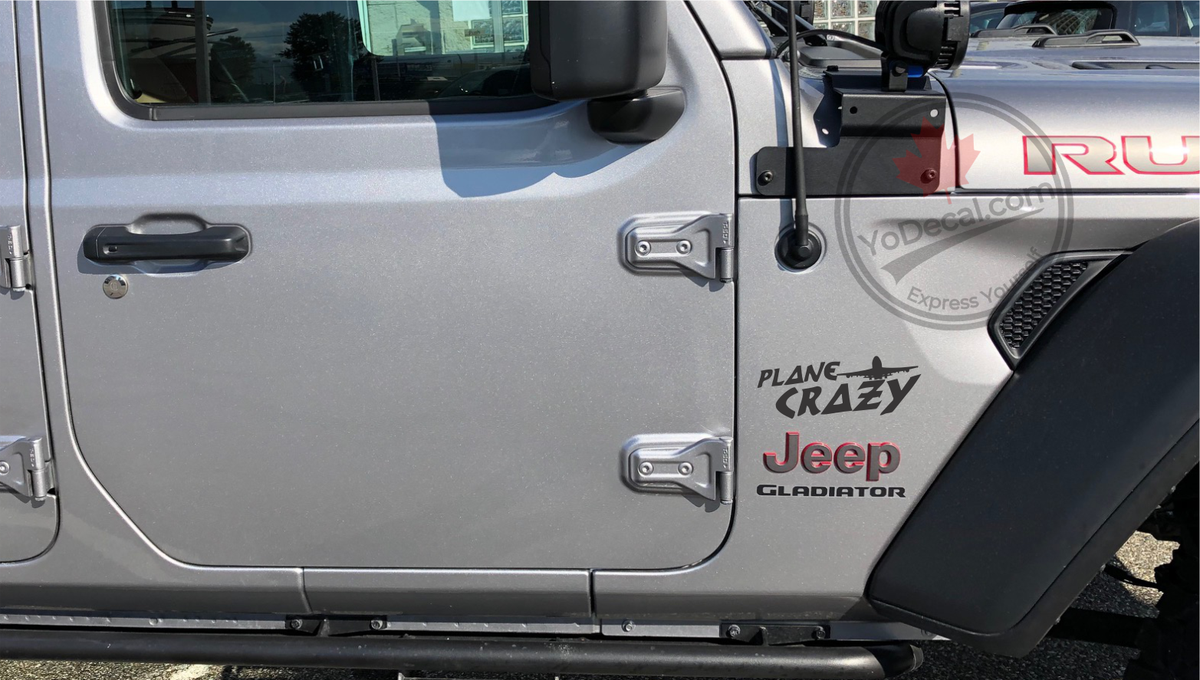 'Plane Crazy' Vinyl Decal – YoDecal.com