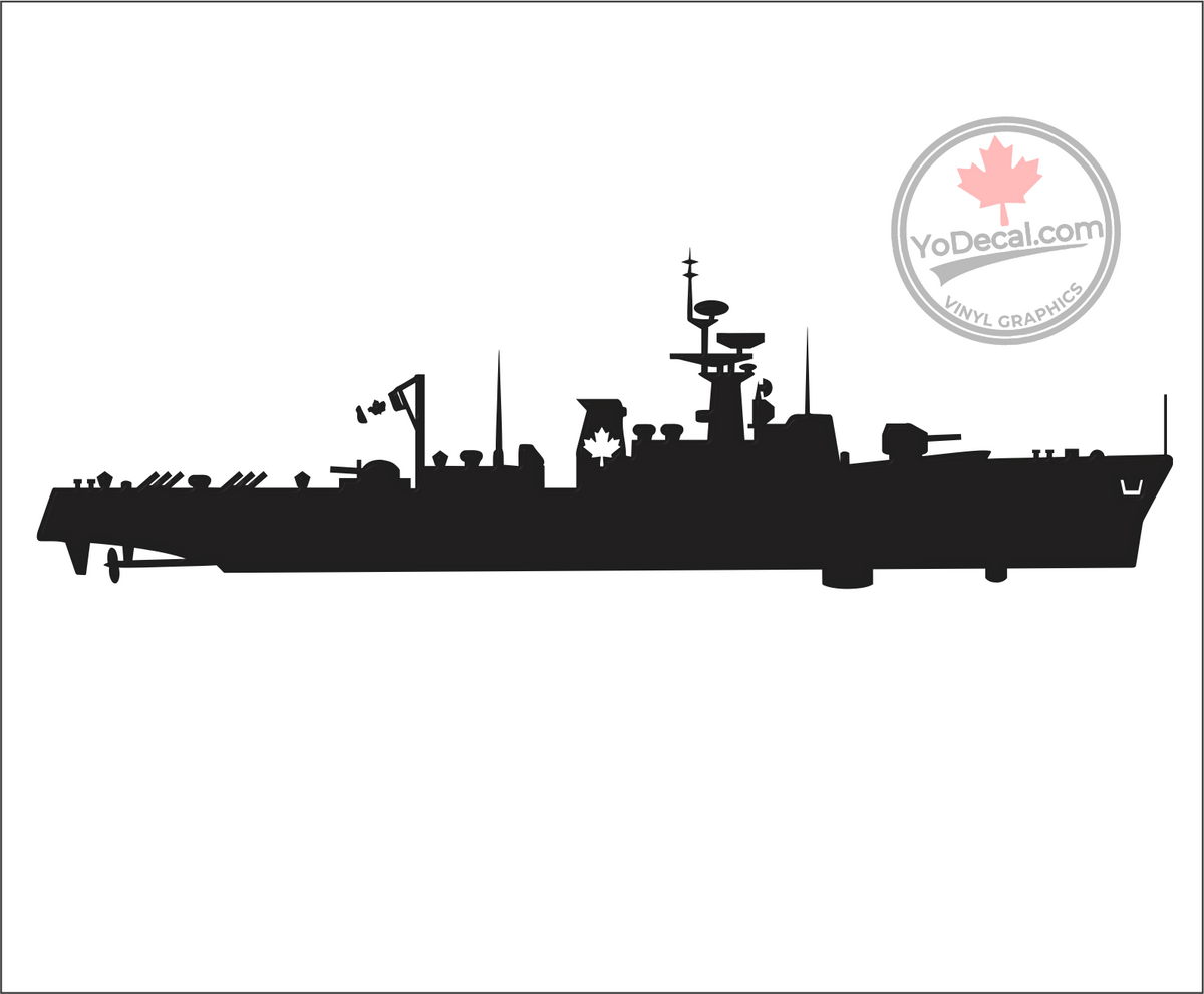 'Restigouche Class Destroyer' Premium Vinyl Decal / Sticker – YoDecal.com