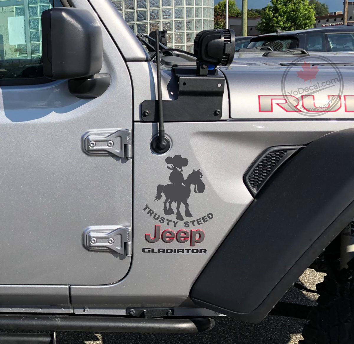 'Trusty Steed' Premium Vinyl Decal – YoDecal.com