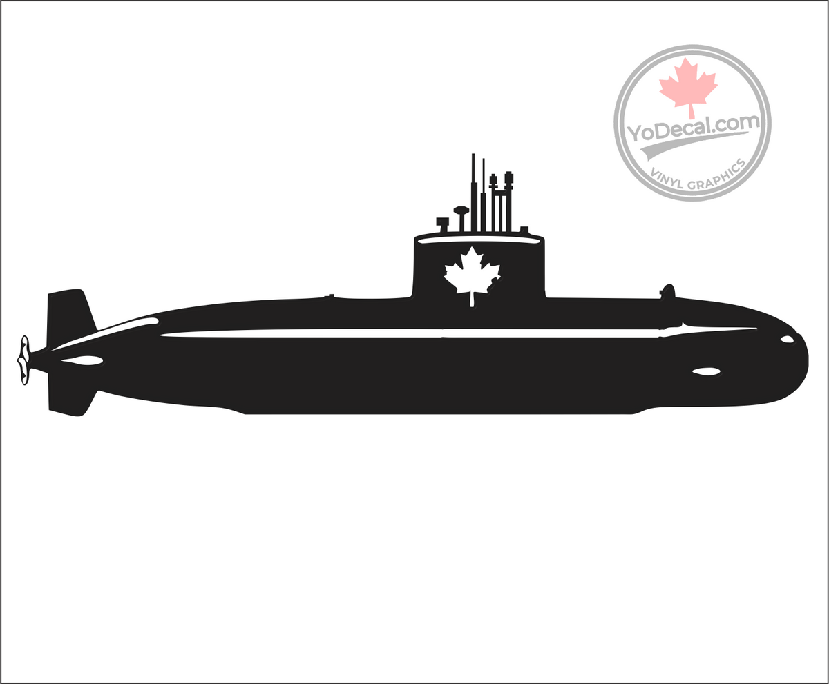 'Victoria-Class Submarine' Premium Vinyl Decal / Sticker – YoDecal.com