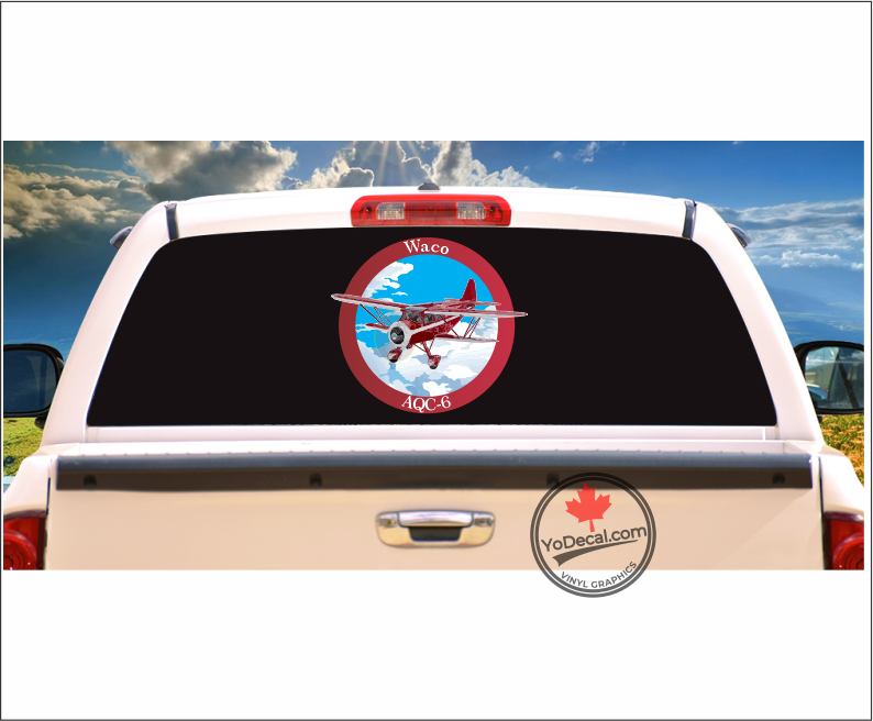 'Waco AQC-6' Premium Vinyl Decal / Sticker – YoDecal.com