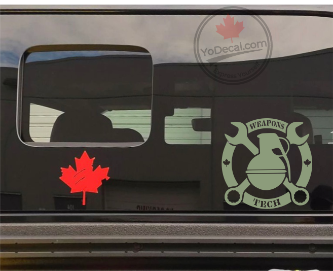 'Weapons Tech' Premium Vinyl Decal / Sticker – YoDecal.com